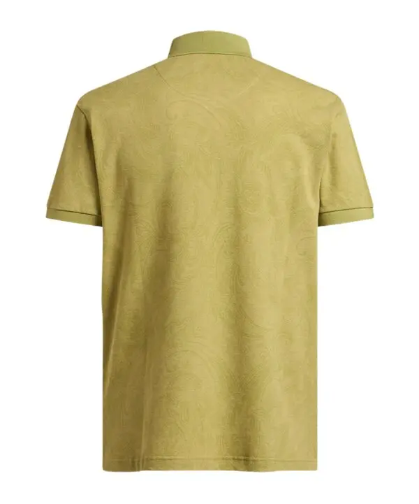 Etro Paisley Jacquard Polo Shirt