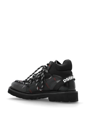 Dsquared2 Lace-up Ankle Boots - Black