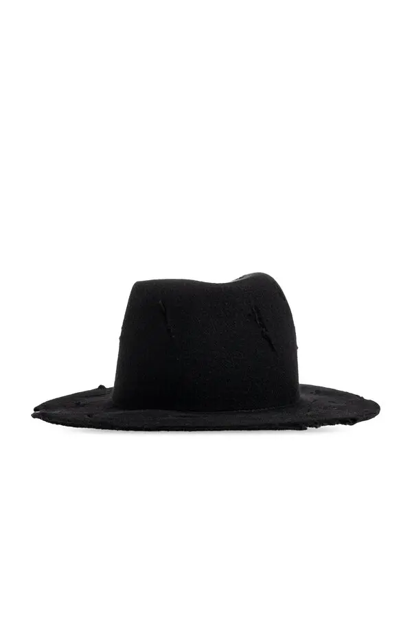Yohji Yamamoto Felted Hat