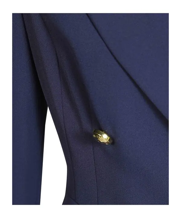 Elisabetta Franchi Double Breasted Tailored Blazer
