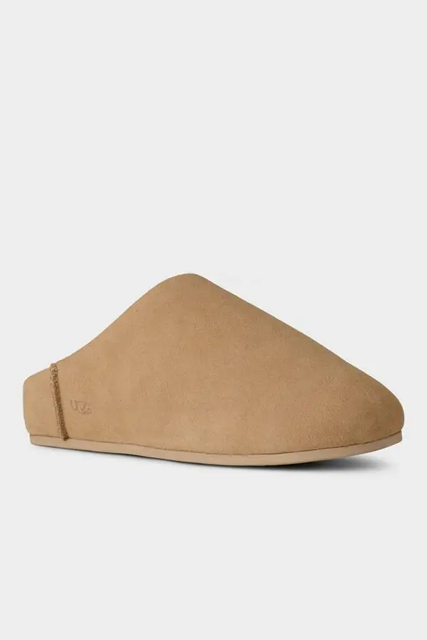 UGG Elea Slip-on Suede Clogs - Sand