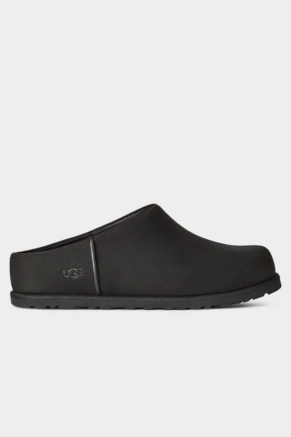 UGG Otzo Nubuck Leather Clogs - Black