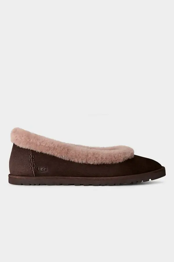 UGG Zora Shearling Ballet Flats