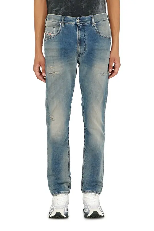DIESEL® D-krooley-bw Joggjeans With Elastic Waistband - Blue