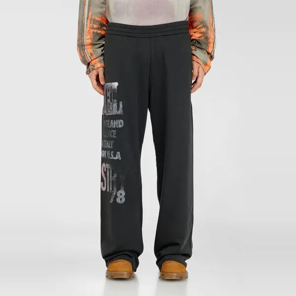 DIESEL® Sweatpants With Concert Graphics