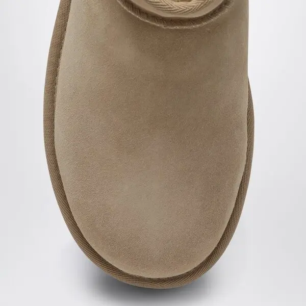 UGG Classic Ultra Mini Boots With Sand-coloured Platform