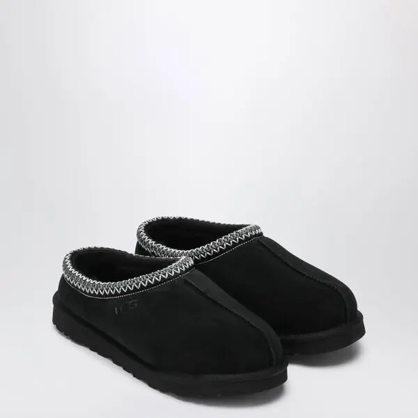 UGG Tasman Eather Slip-ons - Black