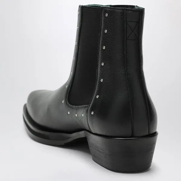 VINNY'S Joee Chelsea Ankle Boots In With Small Studs
