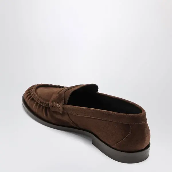 VINNY'S Louee Vale Loafers In Suede