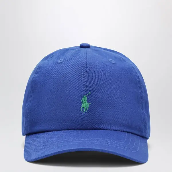 Polo Ralph Lauren Sapphire Baseball Cap With Embroidered Logo