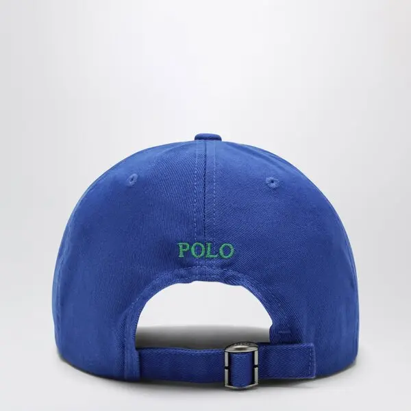Polo Ralph Lauren Sapphire Baseball Cap With Embroidered Logo