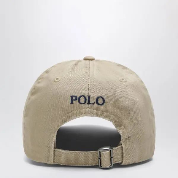 Polo Ralph Lauren Polo Bear Khaki Cotton Baseball Cap