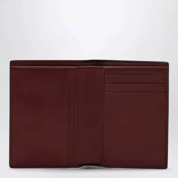 Saint Laurent Bicolor Smooth Calfskin Card Holder