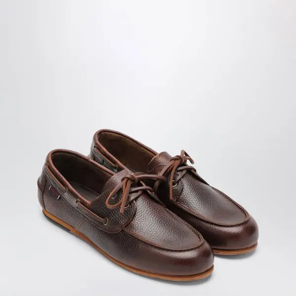 SEBAGO Owen Tumbled Leather Boat Shoes
