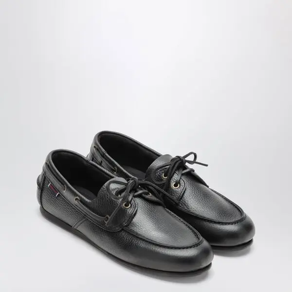SEBAGO Owen Tumbled Leather Boat Shoes
