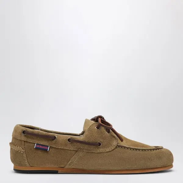 SEBAGO Owen Taupe Suede Loafers
