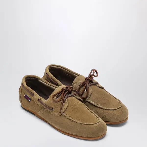 SEBAGO Owen Taupe Suede Loafers