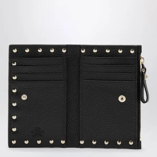 Valentino Garavani Rockstud Wallet In Leather