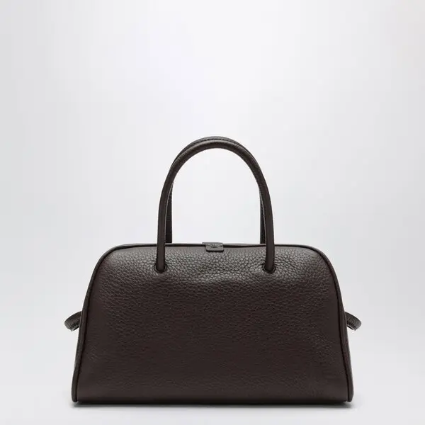 Jacquemus Small Turismo Bag In Dark Leather