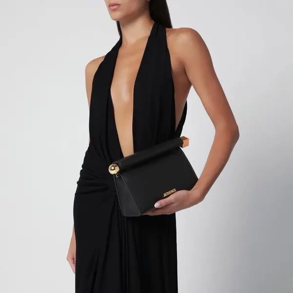 Jacquemus Rond Carré Bag In Leather