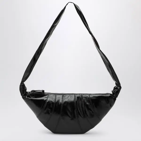 LEMAIRE Medium Croissant Bag In Coated Cotton