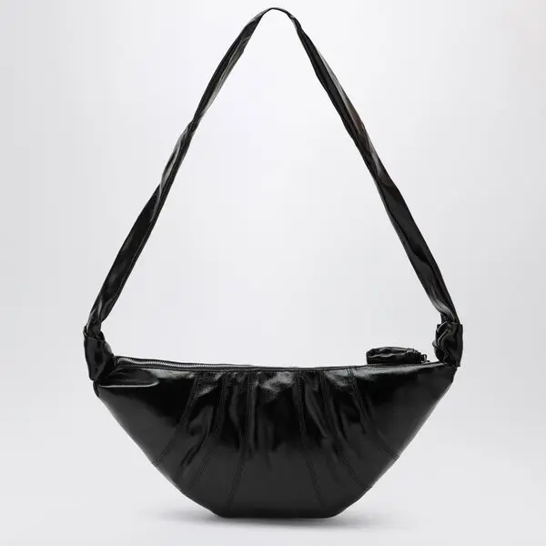 LEMAIRE Medium Croissant Bag In Coated Cotton