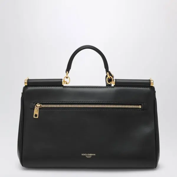 Dolce & Gabbana My Sicily Medium Plongé Leather Bag