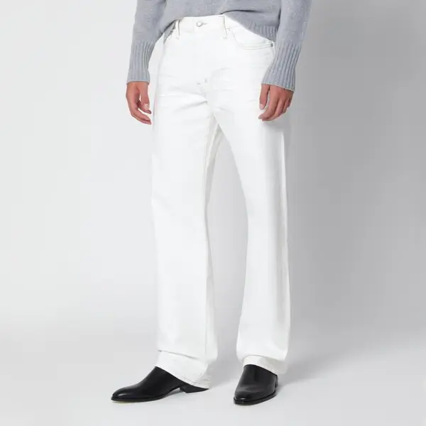 TOM FORD Jeans With Biker-effect Details