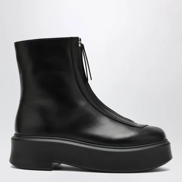 THE ROW Zipped Boot I Leather Boot