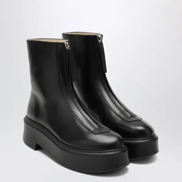 THE ROW Zipped Boot I Leather Boot