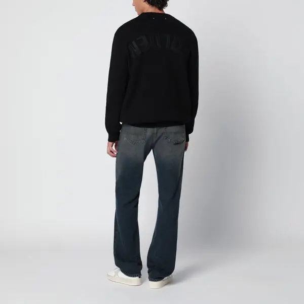 GOLDEN GOOSE Cotton Crewneck Sweater With Back Lettering