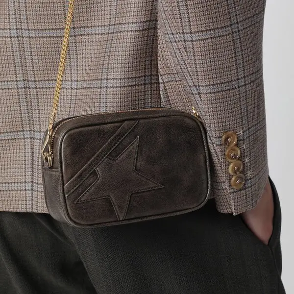 GOLDEN GOOSE Mini Star Leather Bag
