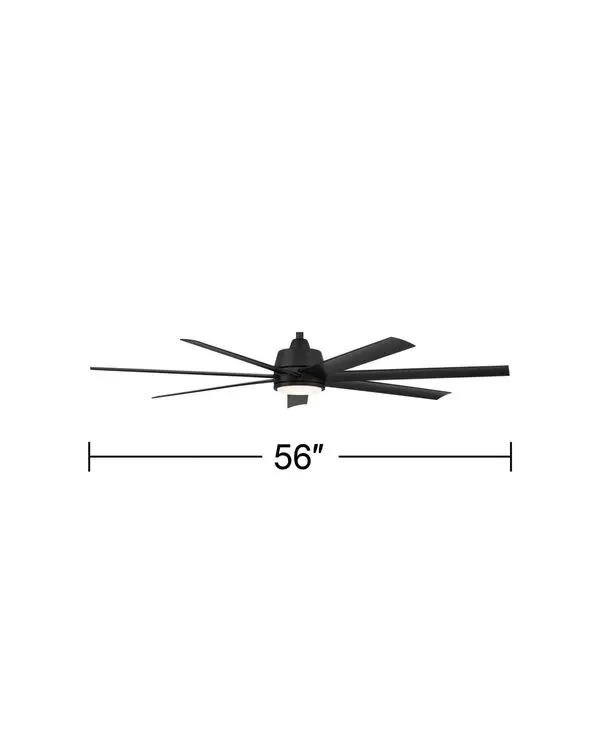 CASA VIEJA 56" Phoenix Max Led Ceiling Fan With 18" Downrod