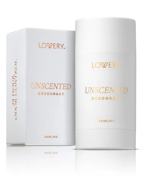 LOVERY Unscented Anti-perspirant Deodorant Stick - White