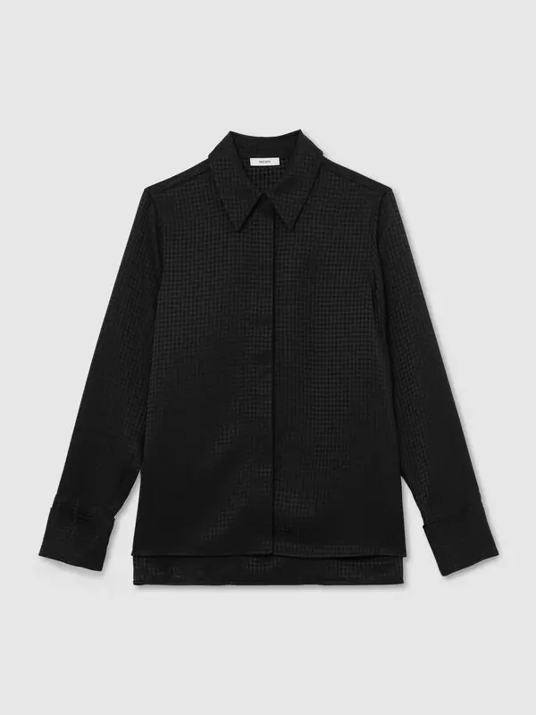 REISS Elora Textured Shirt