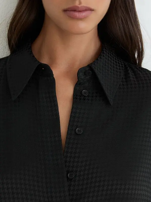 REISS Elora Textured Shirt