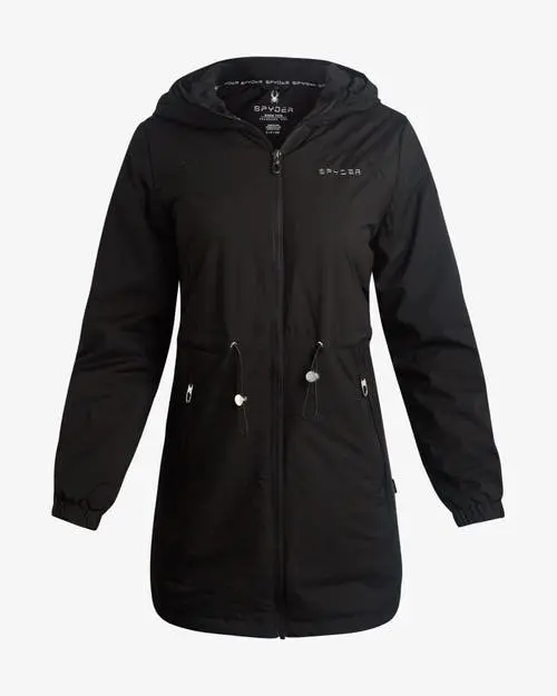 SPYDER Long Softshell Jacket - Black
