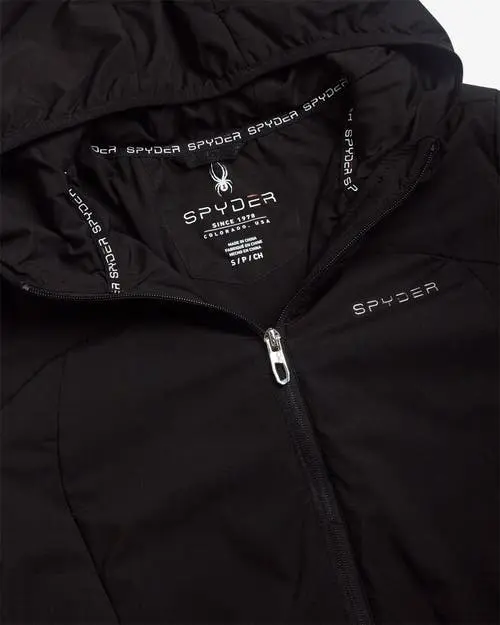 SPYDER Long Softshell Jacket - Black