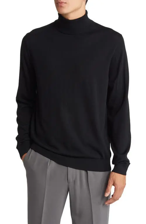 REISS Caine Slim Fit Turtleneck Wool Sweater
