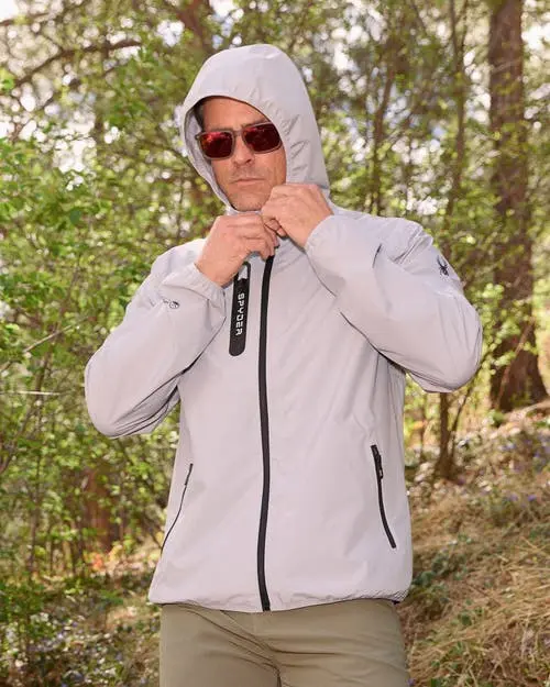 SPYDER Mountain Mist Rain Jacket - Pewter