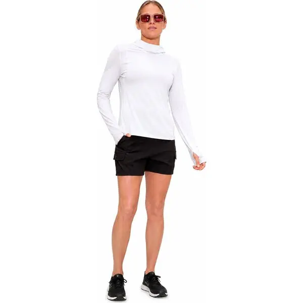 SPYDER Sunbeam Hoodie With Adjustable Funnel Hood - White