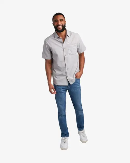 SPYDER Short Sleeve Ripstop - Pewter