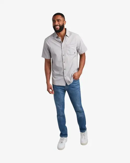 SPYDER Short Sleeve Ripstop - Pewter