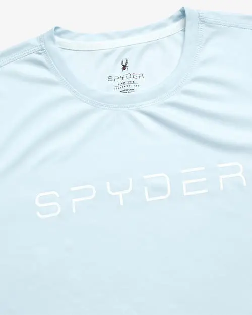 SPYDER Performance Long Sleeve Top - Mist Blue