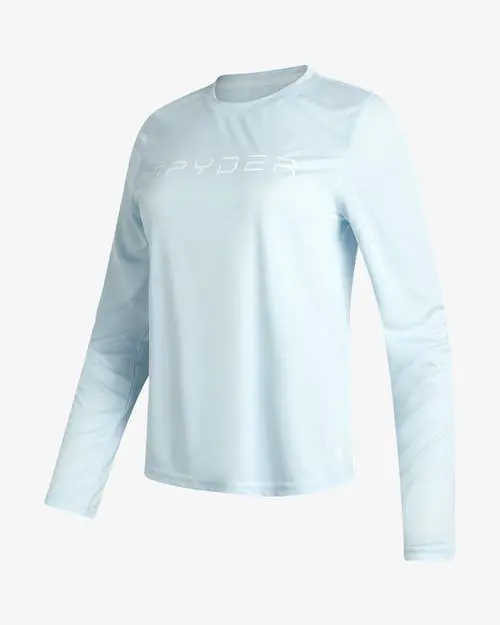SPYDER Performance Long Sleeve Top - Mist Blue