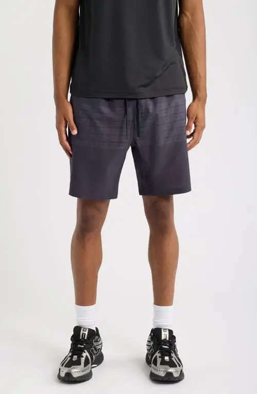SANTO STUDIO Italia Tech Shorts With Logo Graphic