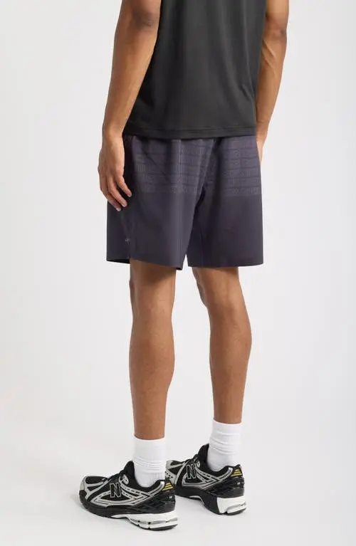 SANTO STUDIO Italia Tech Shorts With Logo Graphic