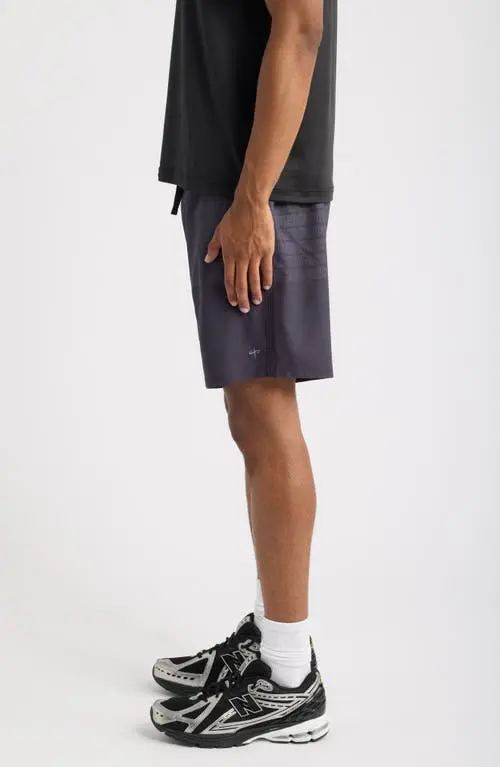 SANTO STUDIO Italia Tech Shorts With Logo Graphic