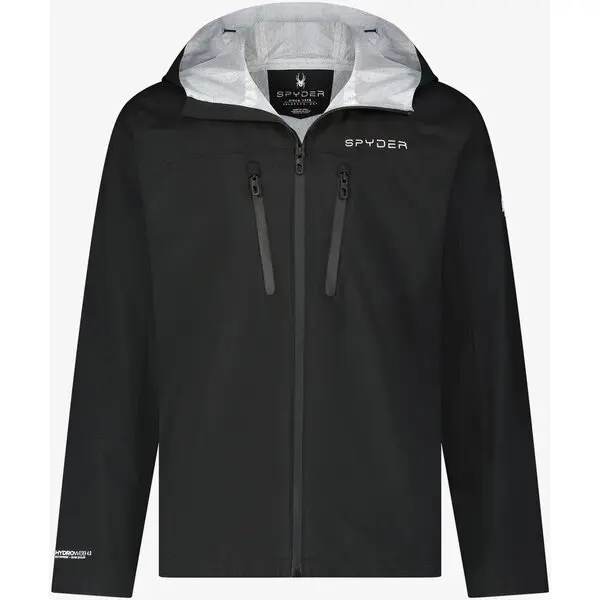 SPYDER Overcast Rain Jacket - Black