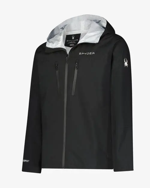 SPYDER Overcast Rain Jacket - Black